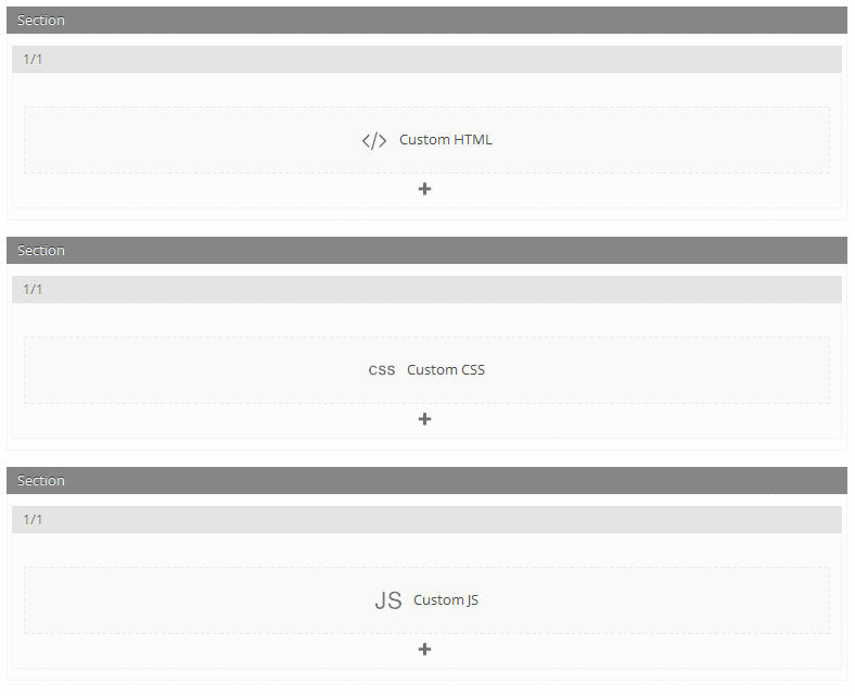 Custom HTML, CSS, JS – FSJP